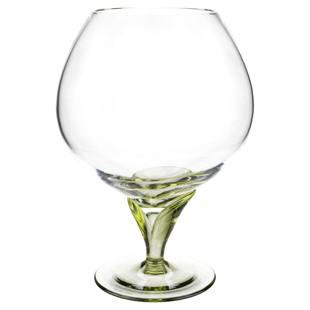 Exklusives maxi Champagner Glas in OVP mit dem gebogenem Stiel ...