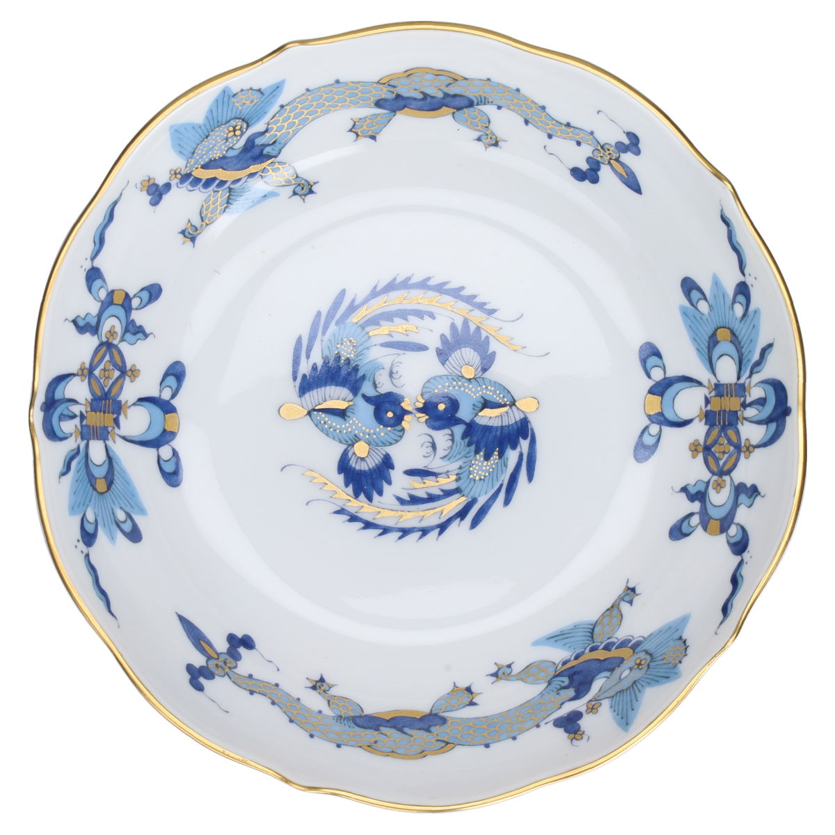 Untertasse für Mokka Espresso kaufen | Meissen Reicher Drache blau ...
