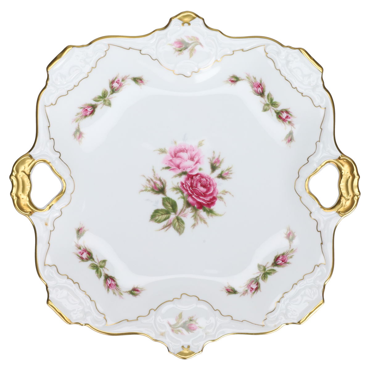 Gebäckschale mit Griffen - Kaiser Marie Antoinette Moosrose online ...